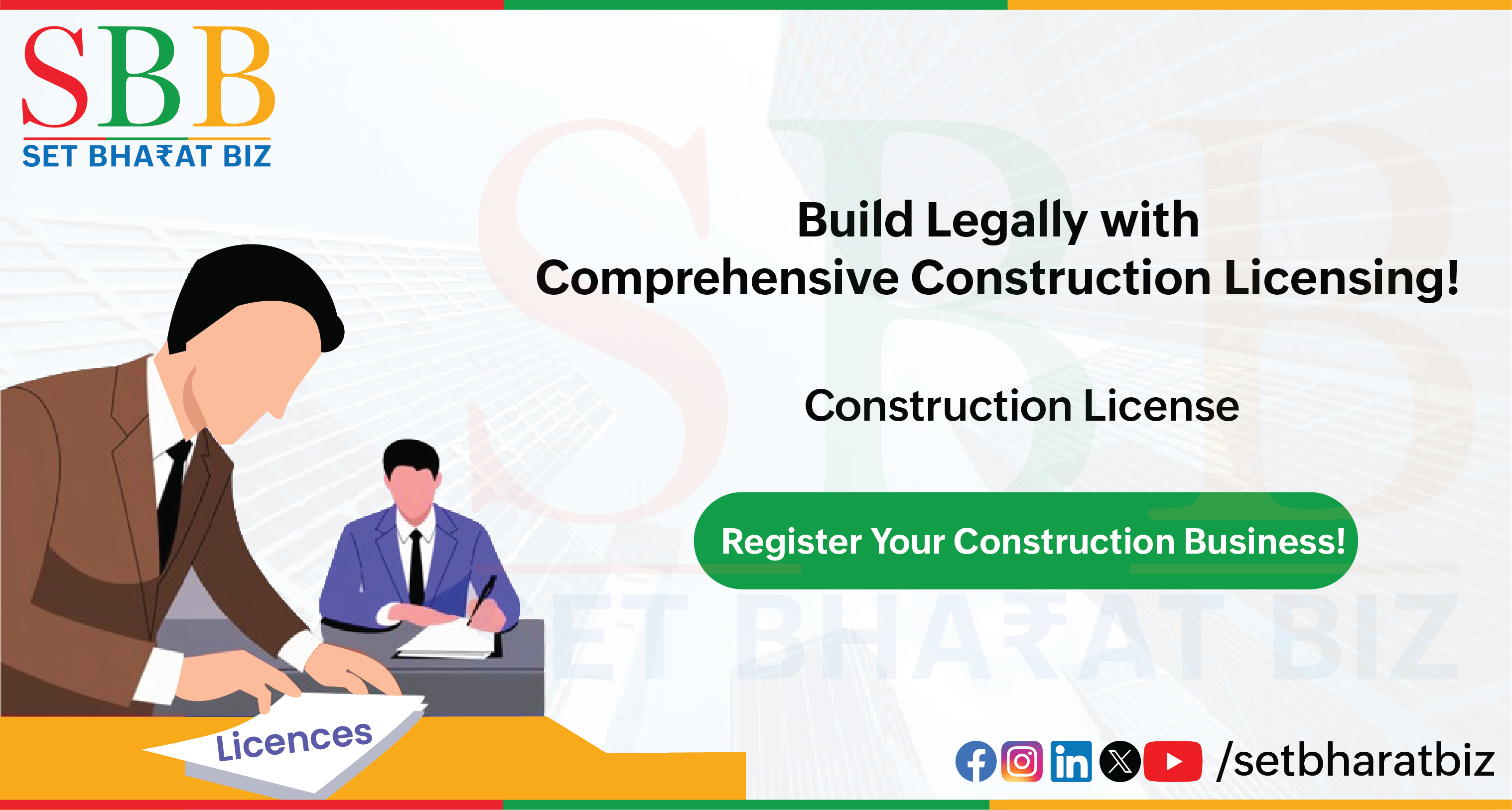 Construction License | Set Bharat Biz